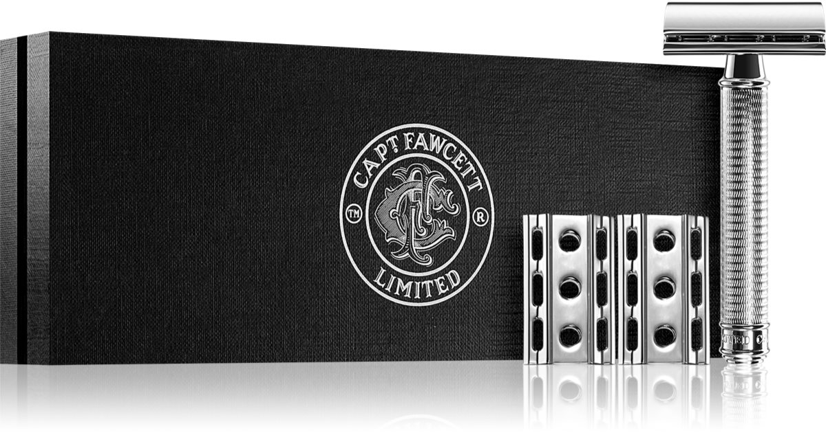 Captain Fawcett Razor razor + 2 replacement heads | notino.co.uk