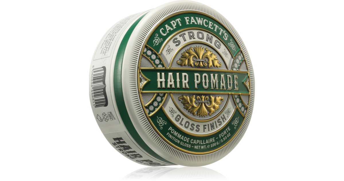 Captain Fawcett Hair Pomade Strong Gloss Finish hair pomade for men ...