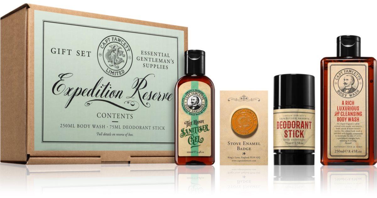 Captain Fawcett Expedition Reserve Gift Set dárková sada pro muže ...