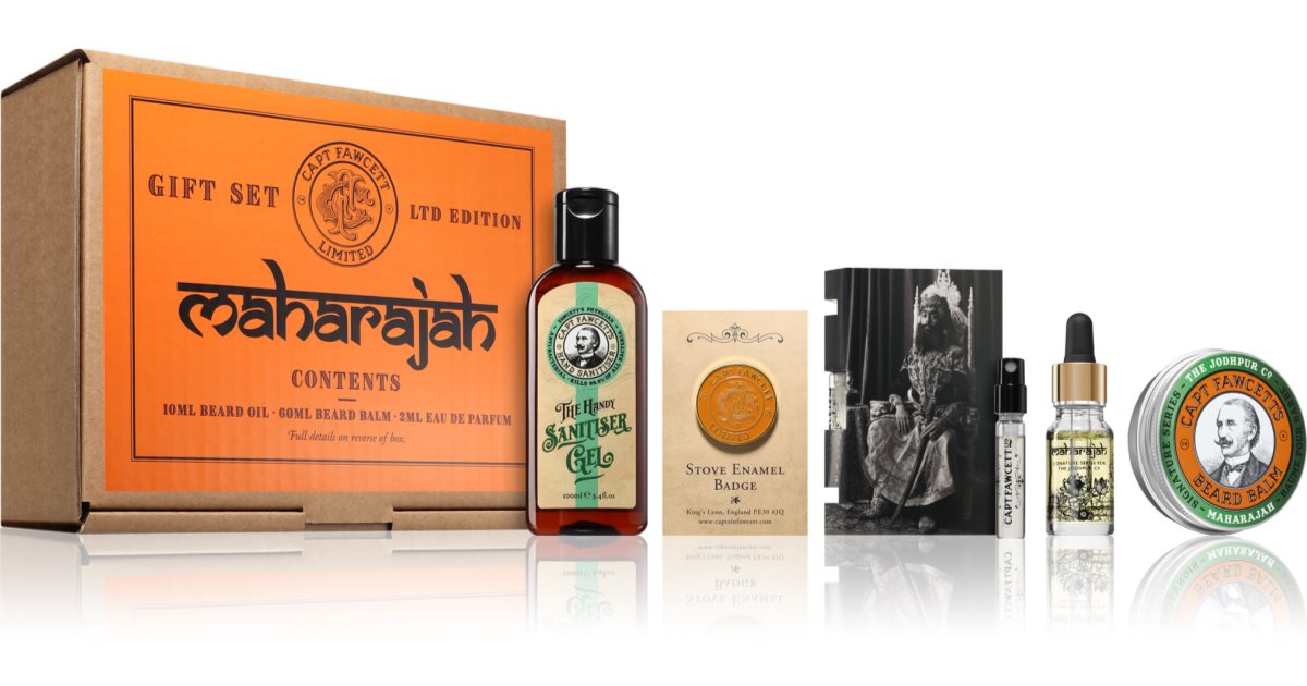 Captain Fawcett Maharajah Gift Set Geschenkset für Herren