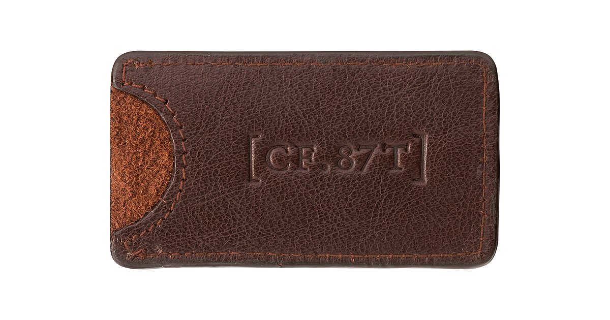 Captain Fawcett Accessories Leather Moustache Comb Sleeve Leather Case ...