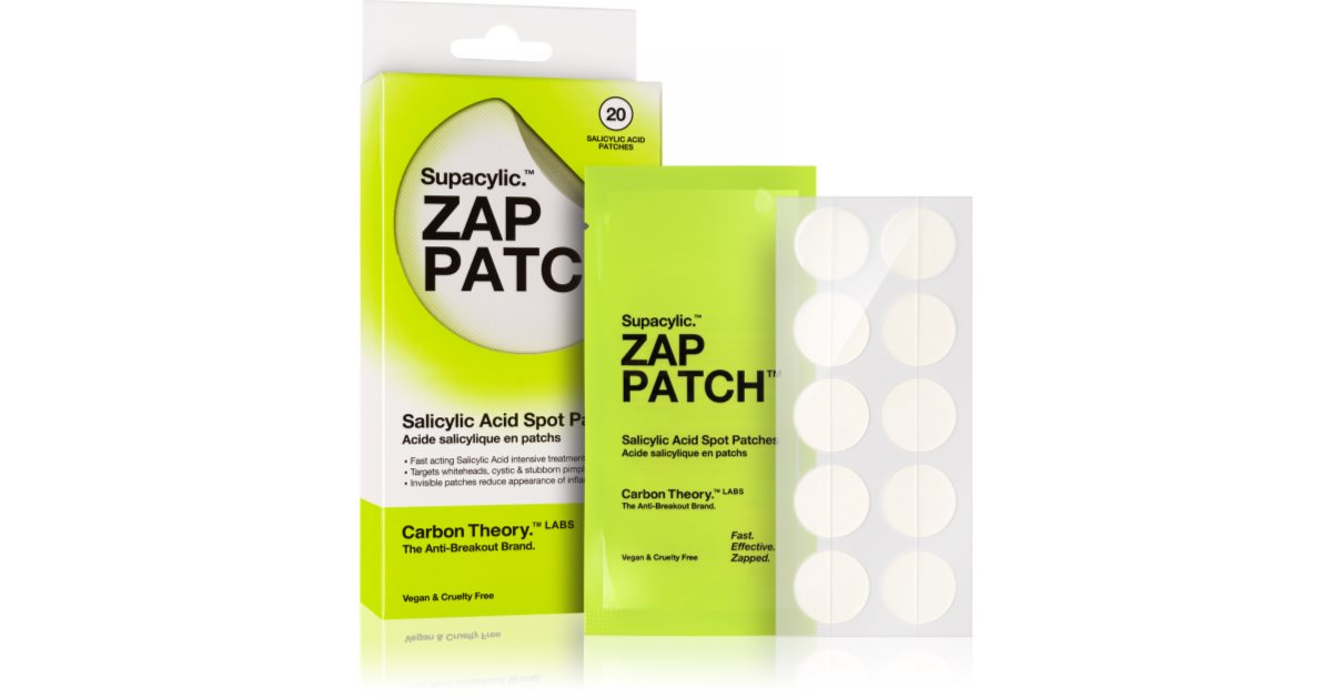 Carbon Theory Zap Patch patches for problem skin to treat acne | notino ...