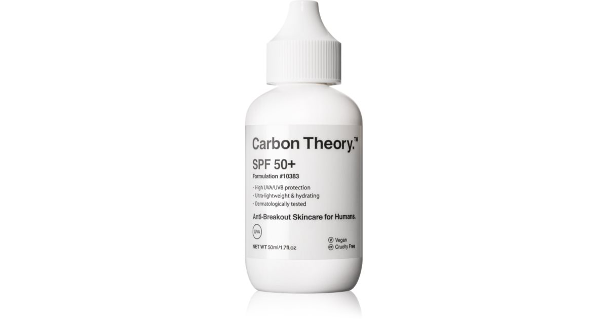 Carbon Theory SPF 50+ | Livrare rapida! | Notino.ro