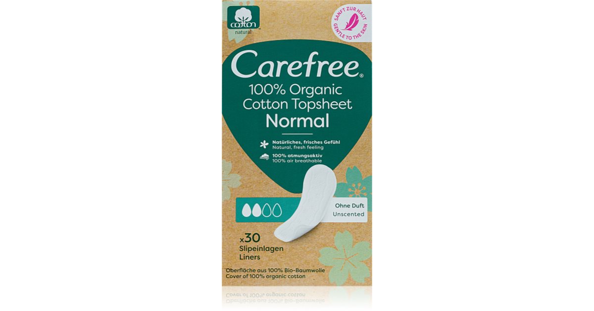 Carefree Organic Cotton Normal protège-slips | notino.be