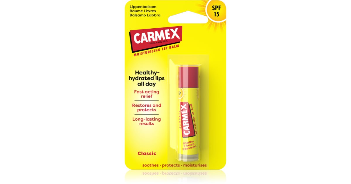 Carmex Classic moisturising lip balm stick SPF 15 | notino.co.uk