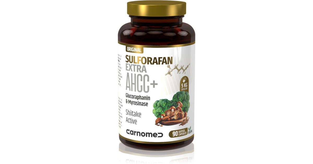CarnoMed Sulforafan Extra AHCC+ kapsuly pre správne fungovanie ...