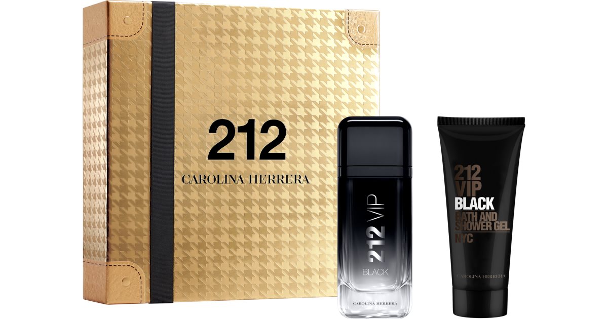 CAROLINA HERRERA 212 VIP Black coffret para homens | notino.pt