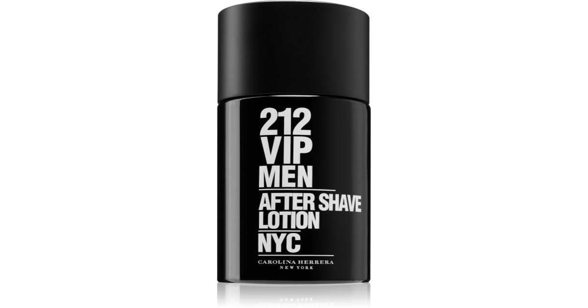 CAROLINA HERRERA 212 VIP Men lotion après-rasage pour homme | notino.fr