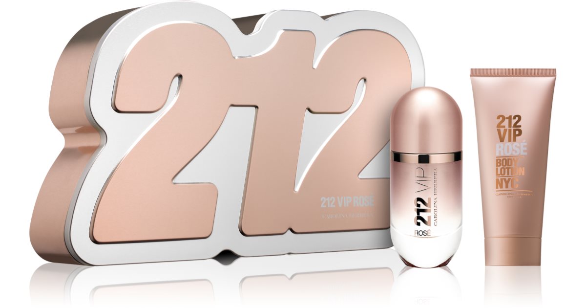 CAROLINA HERRERA 212 VIP Rosé Geschenkset für Damen VII.