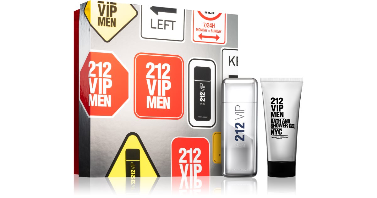 CAROLINA HERRERA 212 VIP Men coffret cadeau pour homme V. | notino.be