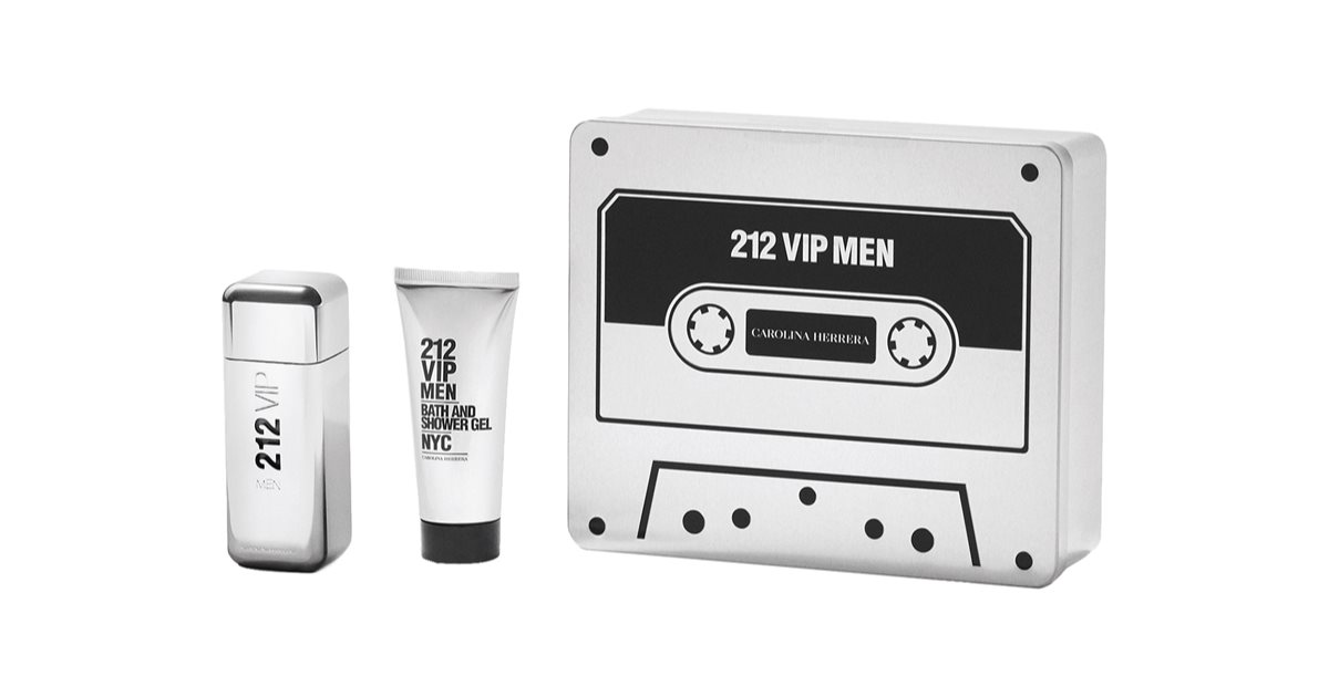 Carolina Herrera 212 VIP Men coffret cadeau pour homme | notino.fr