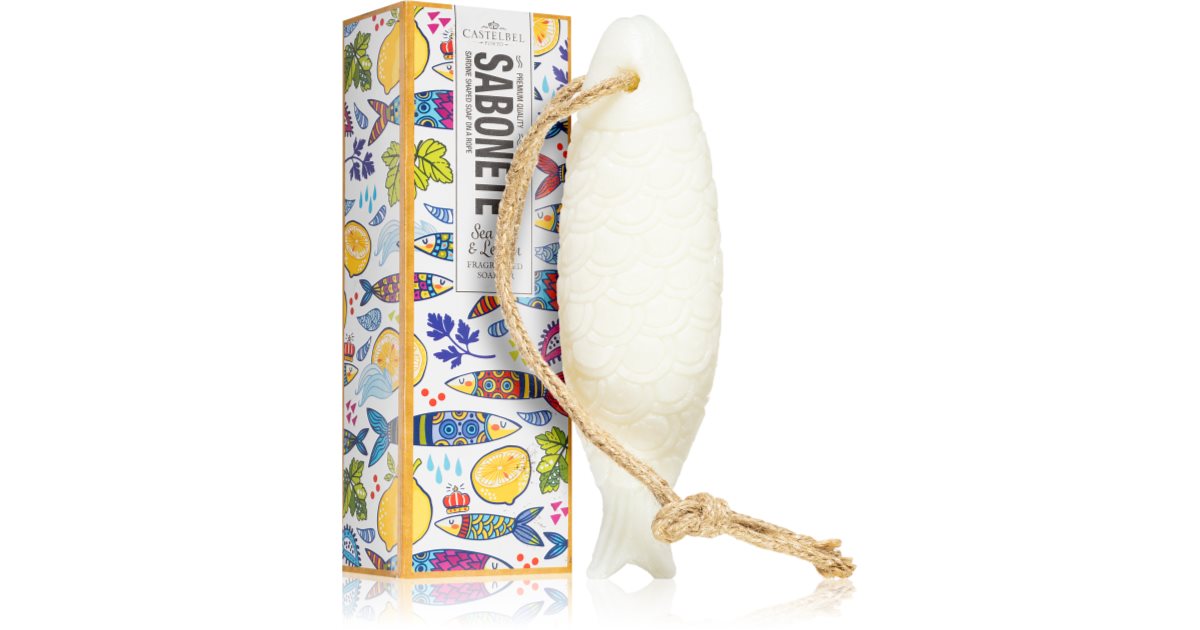 Castelbel Sardine Sea Salt & Lemon Sæbebar | notino.dk