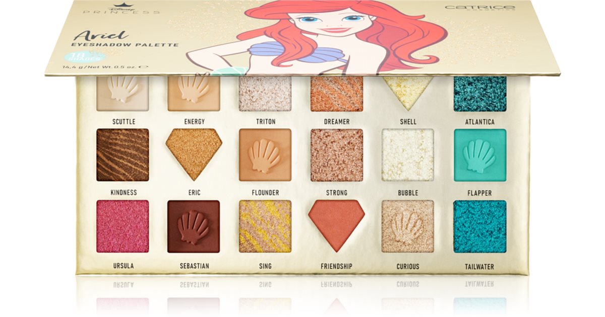Catrice Disney Princess Ariel Eyeshadow Palette | notino.ie