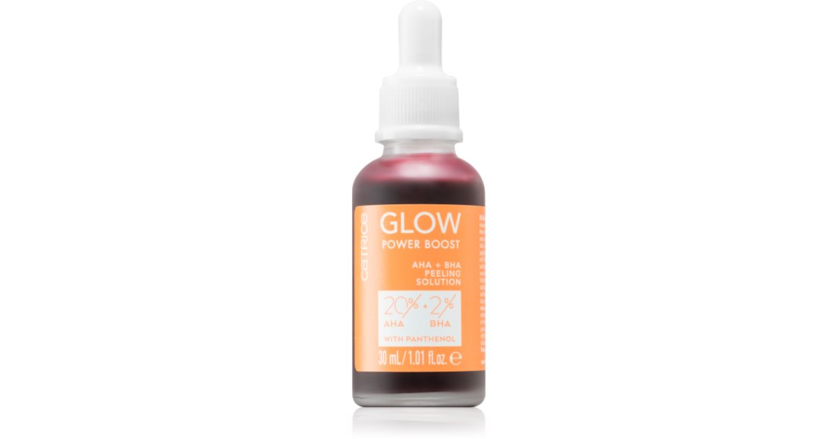 Catrice Glow Power Boost serum peelingujące o działaniu złuszczającym z AHA