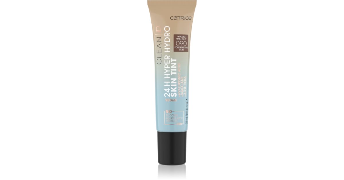 Catrice Clean ID 24 H Hyper Hydro maquillaje hidratante para pieles ...