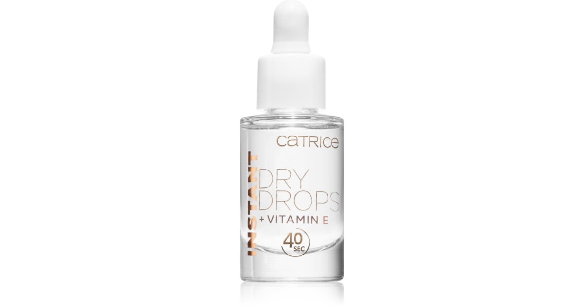 Catrice Instant Dry Drops gocce per accelerare l'asciugatura dello ...