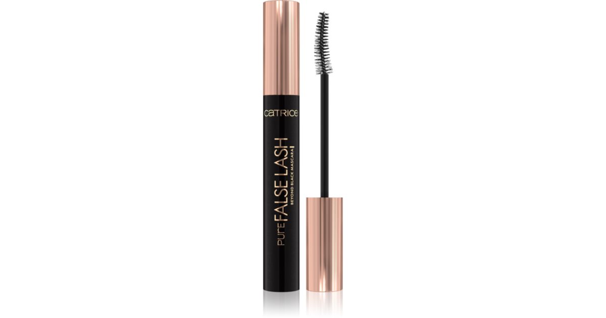 Catrice Pure False Lash Beyond Black rimel cu efect de gene false ...