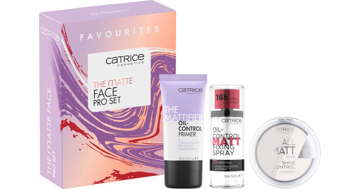 Catrice The Matte Face Pro Set zestaw upominkowy matujące