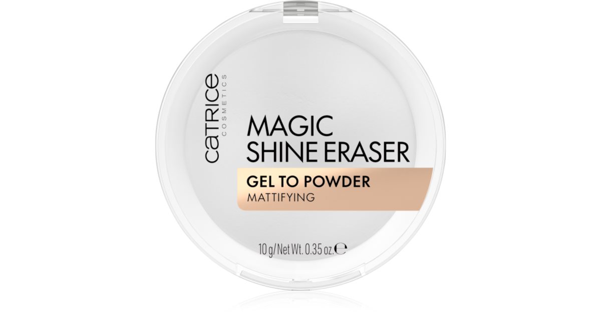 Catrice Magic Shine Eraser Gel To Powder Mattifying Powder with gel ...