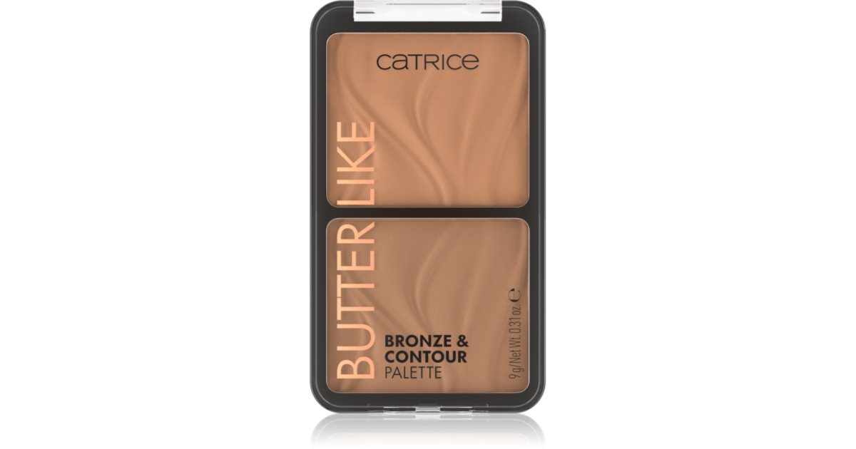 Catrice Butter Like Bronze & Contour contouring palette with bronzer ...