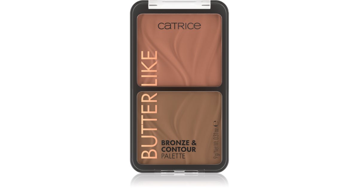 Catrice Butter Like Bronze & Contour contouring palette with bronzer ...