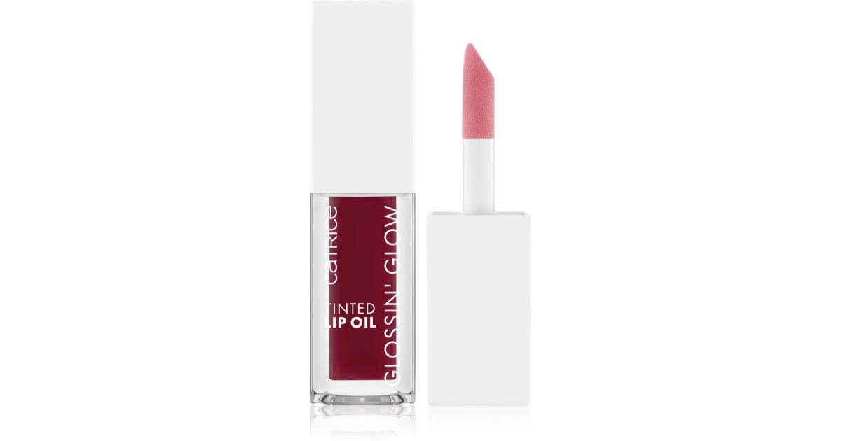 Catrice Glossin' Glow Tinted Lip Oil tinted lip balm with moisturising ...