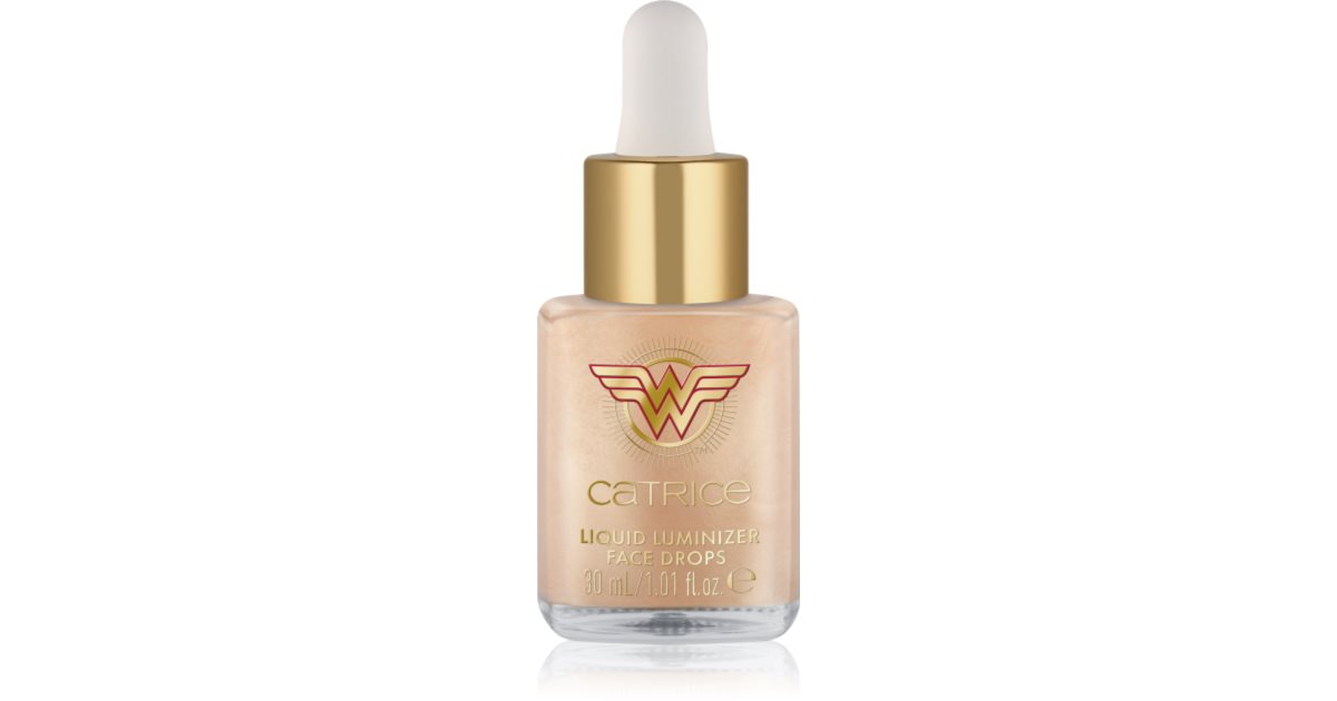 Catrice Wonder Woman radiance moisturising serum with glitter | notino ...