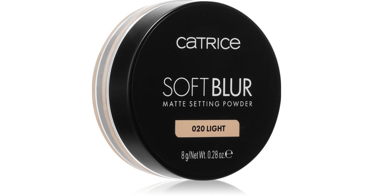 Catrice Soft Blur Matte Setting Powder sypký fixačný púder | notino.sk