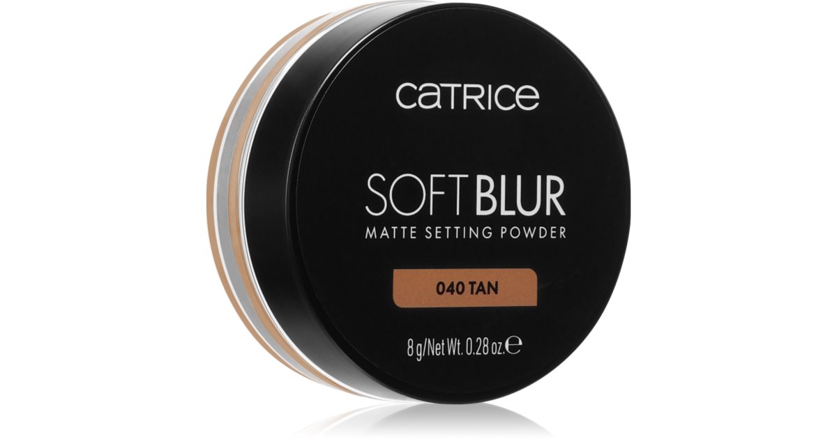 Catrice Soft Blur Matte Setting Powder birioji fiksuojamoji pudra ...
