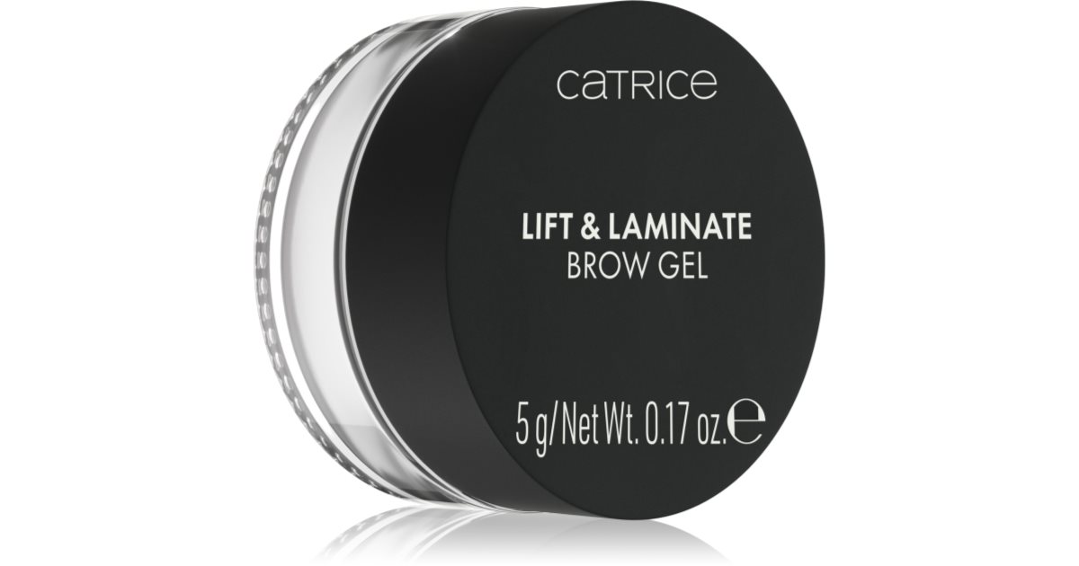 Catrice Lift & Laminate Brow Gel Transparent Setting Gel for eyebrows ...