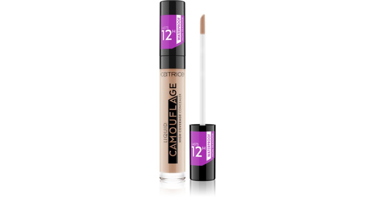 Catrice Liquid Camouflage High Coverage Concealer corrector líquido ...