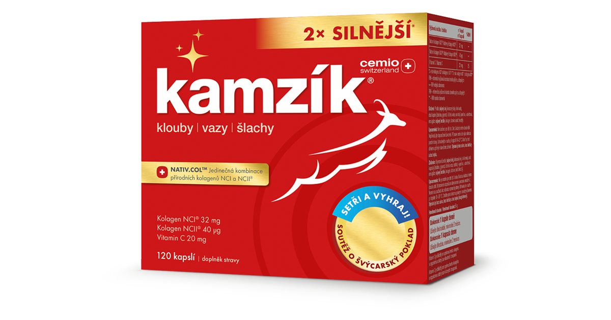 Cemio Kamzík kapsle pro výživu kloubů a chrupavek | notino.cz