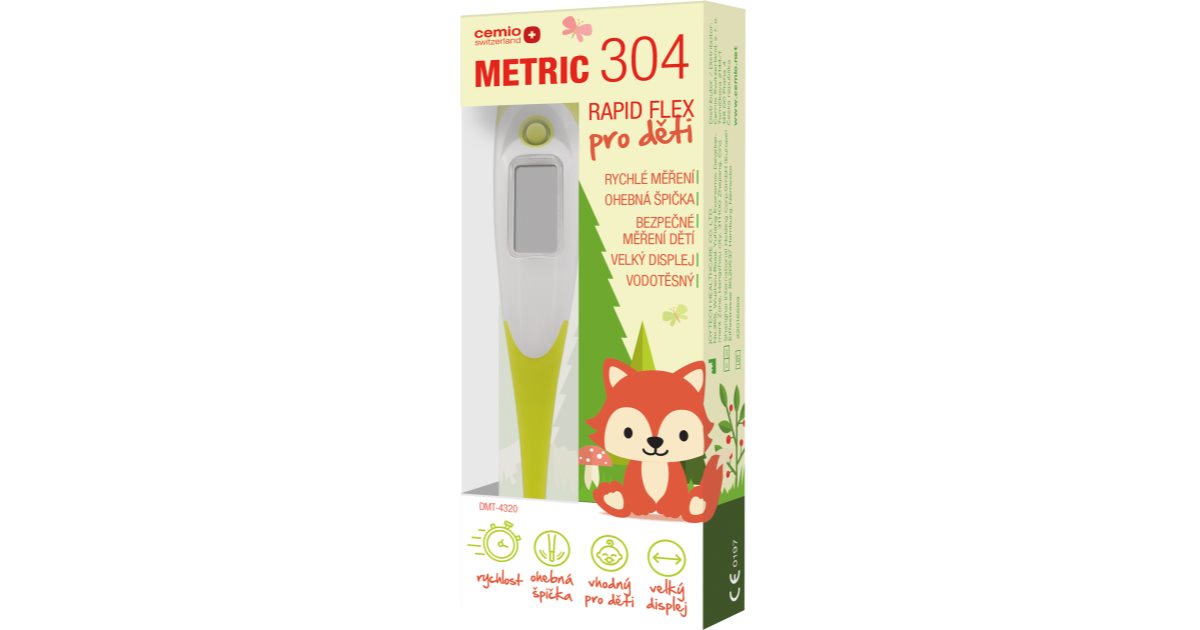 Cemio Metric 308 304 Rapid Flex Termometro Digitale Per Bambini Notino It