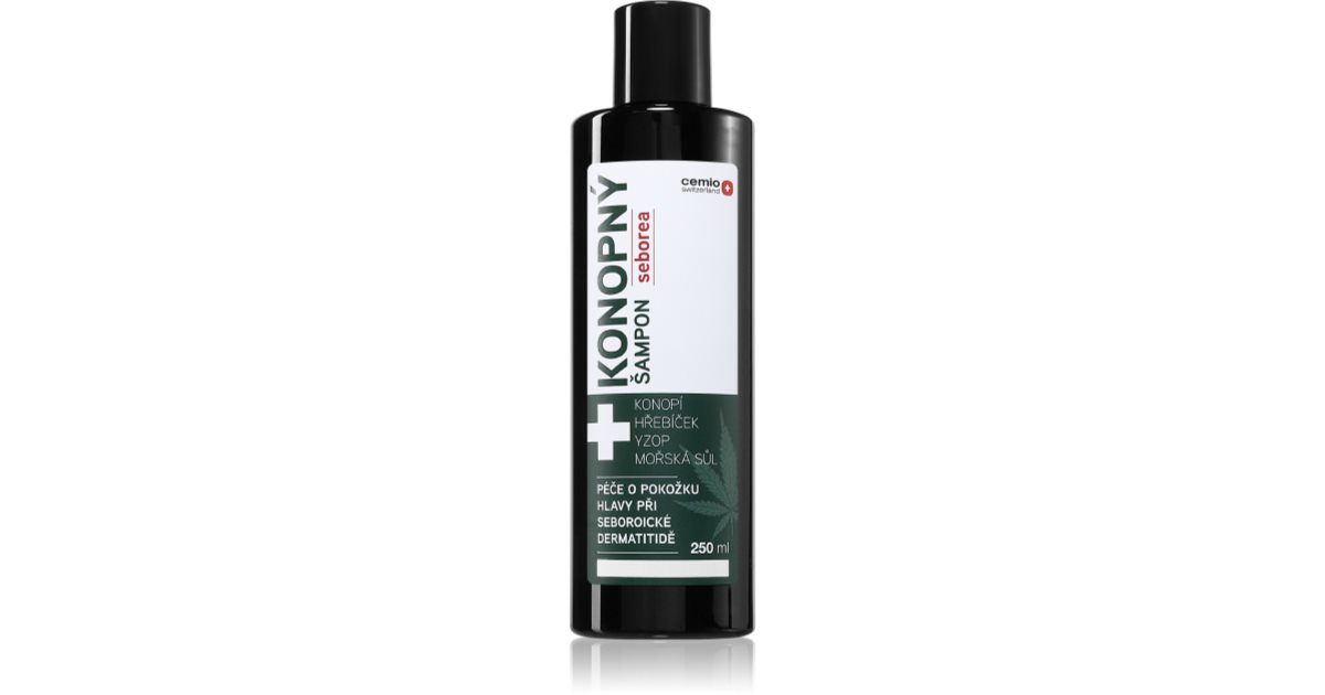 Cemio Hemp Seborea Hennep Shampoo tegen Schilvers en Seborrheic ...