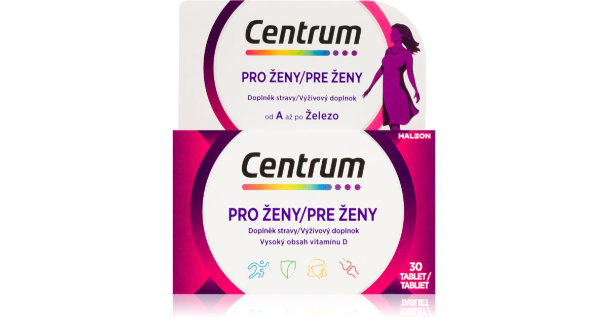 Centrum Pro ženy komplexní multivitamín s minerály | notino.cz