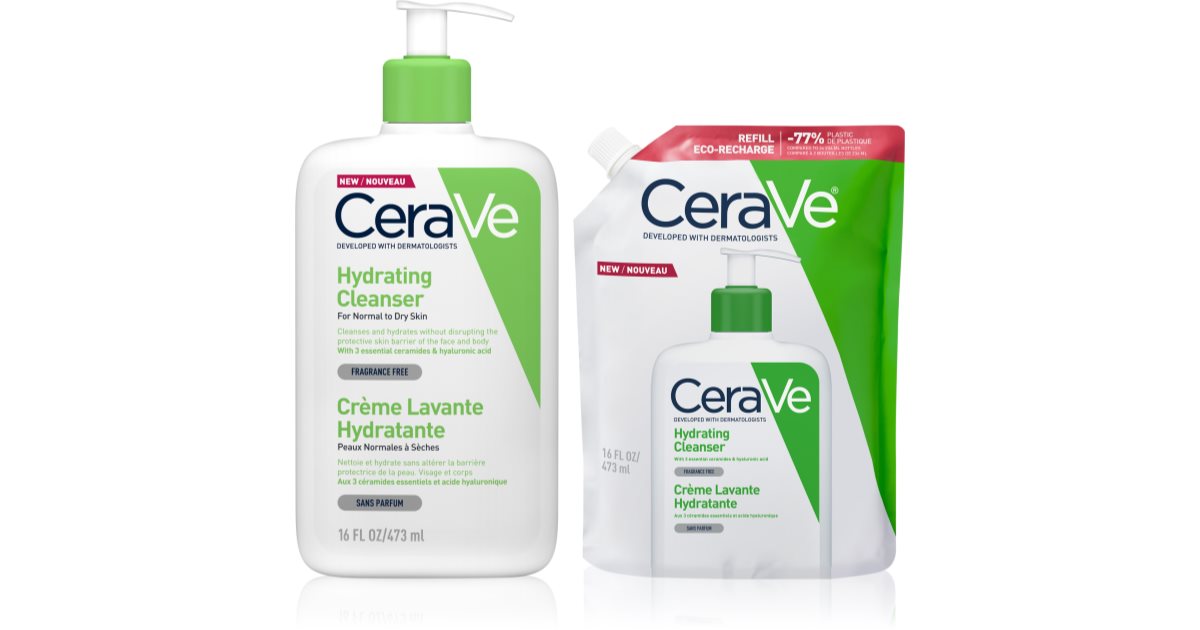 CeraVe Sustainable Hydrating Cleanser Kit | Livrare rapida! | Notino.ro