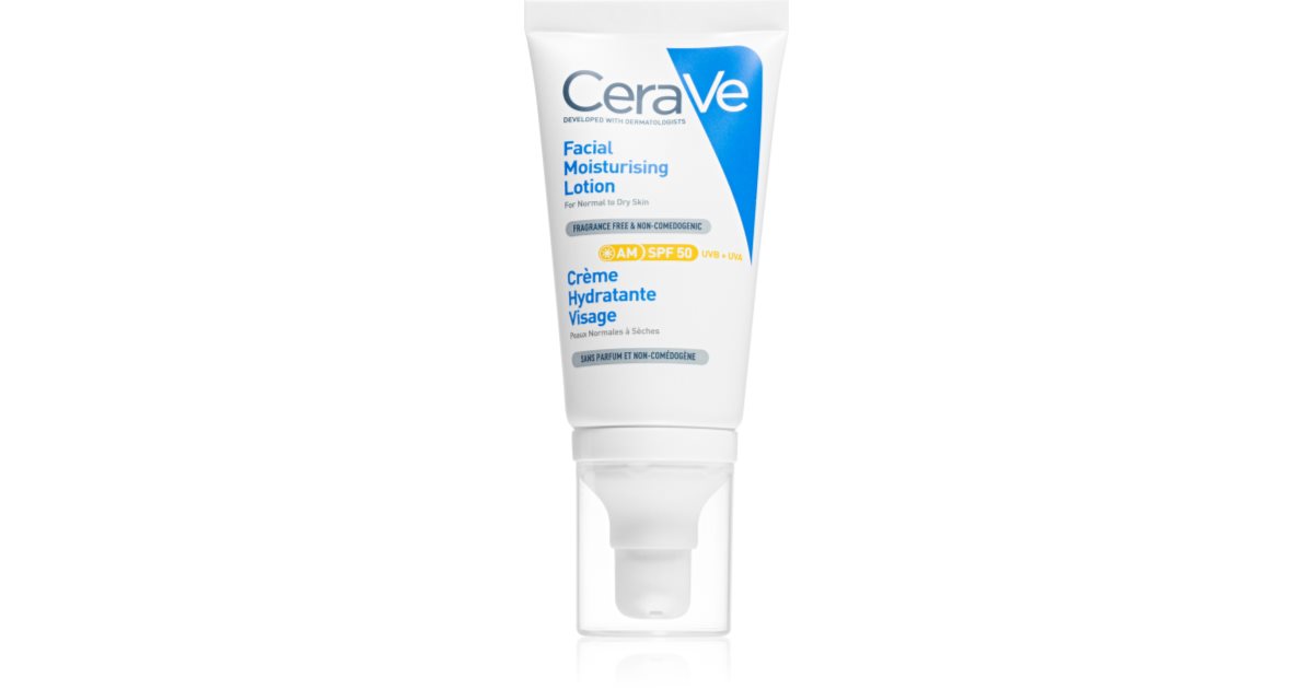 CeraVe Moisturizers Facial Moisturising Lotion soin hydratant intense ...