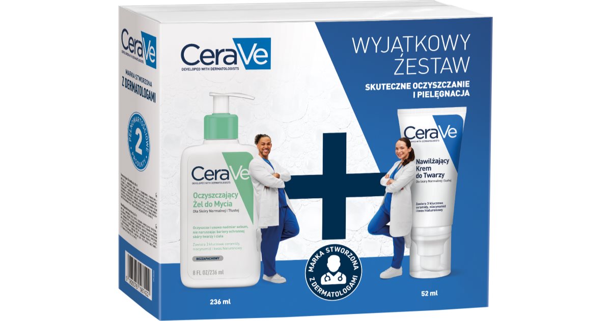 CeraVe Limited Edition Set świąteczny zestaw prezentowy do skóry suchej ...