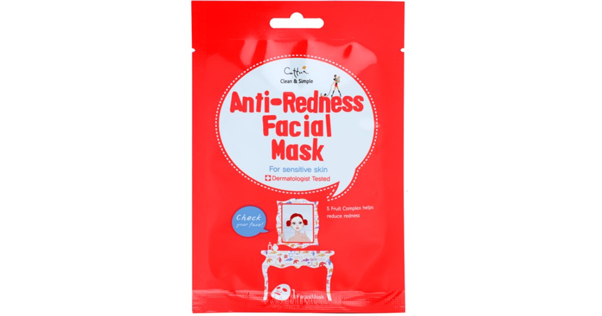 Cettua Clean & Simple Zellschicht-Maske für empfindliche Haut mit der ...