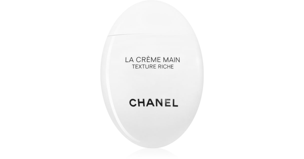 Chanel La Crème Main Riche nährende und aufhellende Nachtcreme für die ...