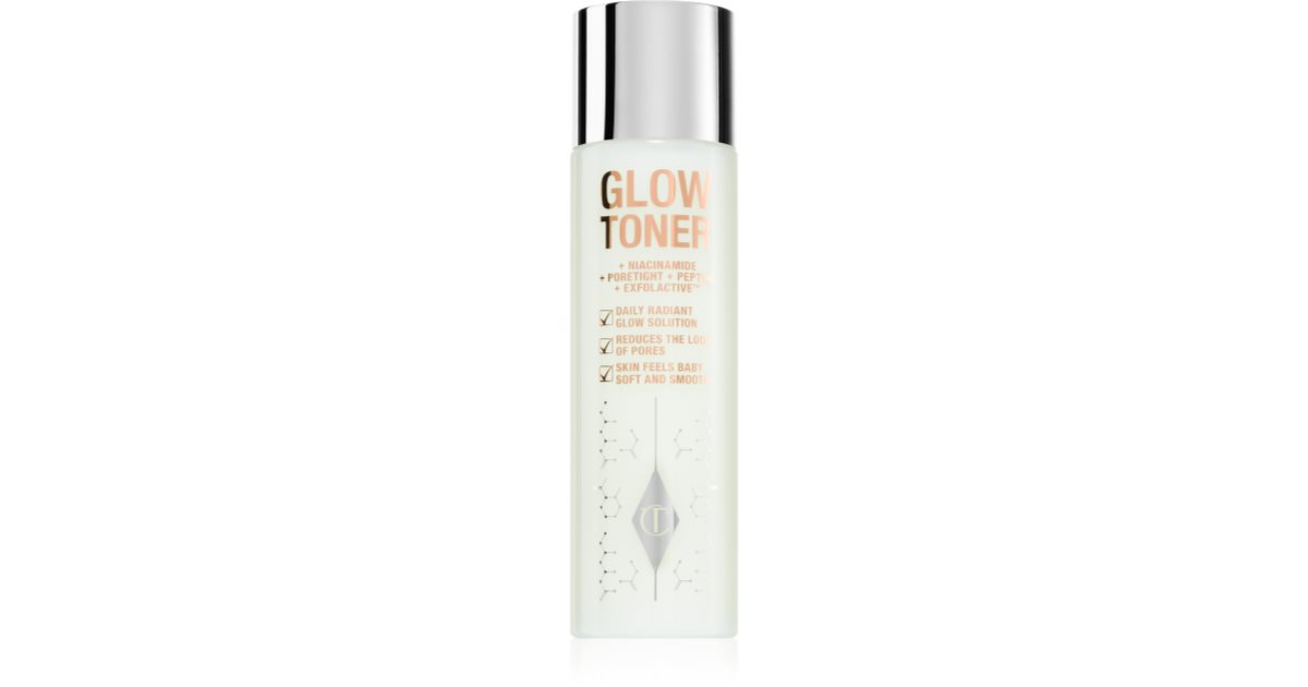 Charlotte Tilbury Glow Toner moisturising toner with niacinamide ...