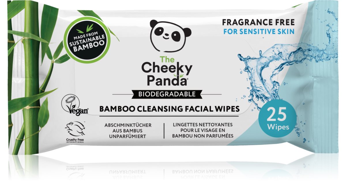 Cheeky Panda Bamboo Cleansing Facial Wipes | Livrare rapida! | Notino.ro