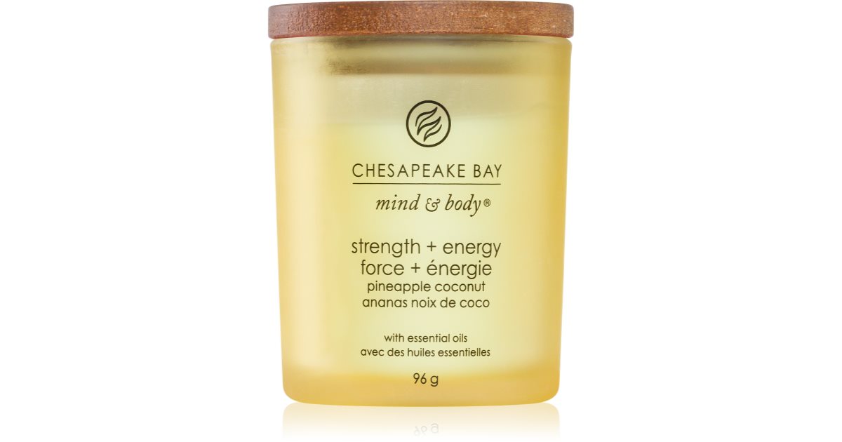 Chesapeake Bay Candle Mind & Body Strength & Energy scented candle ...
