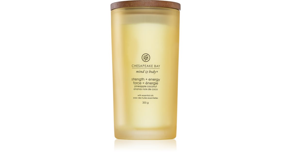 Chesapeake Bay Candle Mind & Body Strength & Energy scented candle ...
