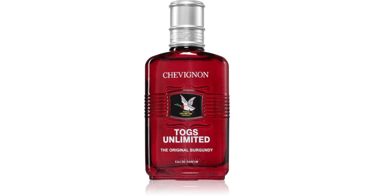 Chevignon Togs Unlimited The Original Burgundy eau de parfum for men ...