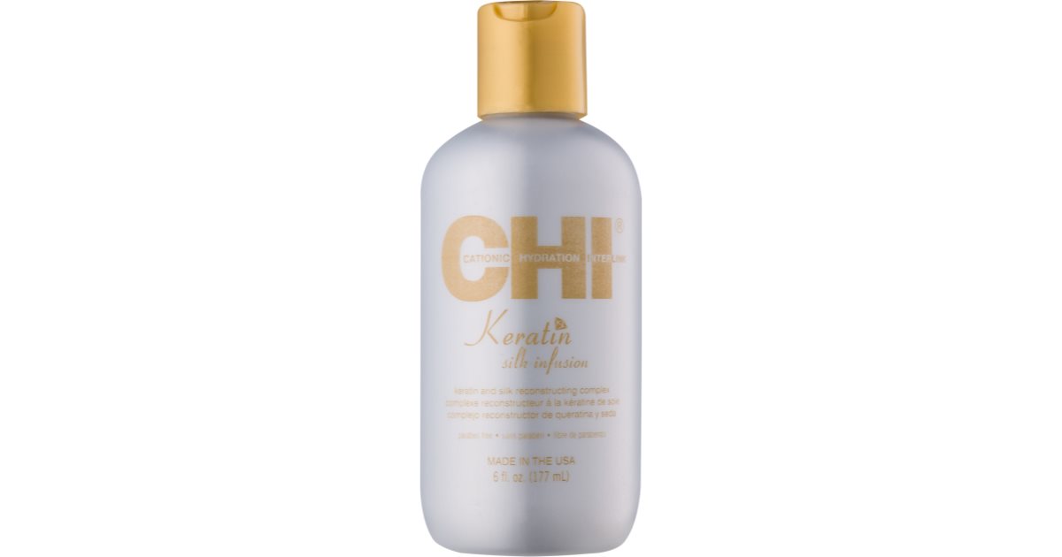 CHI Keratin Silk Infusion regenerative serum with keratin Review ...