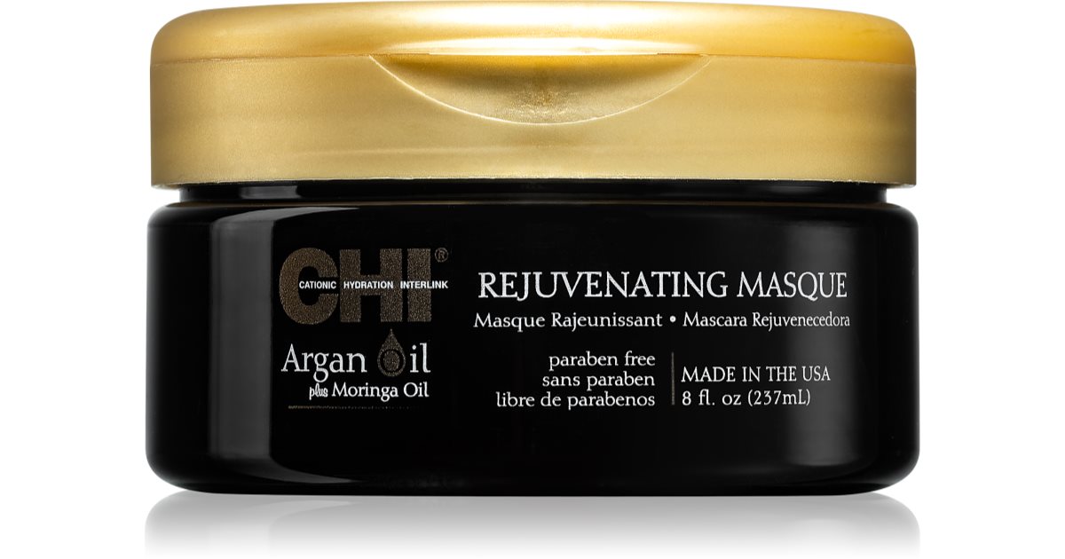 CHI Argan Oil Rejuvenating Masque Nourishing Mask for dry and damaged ...