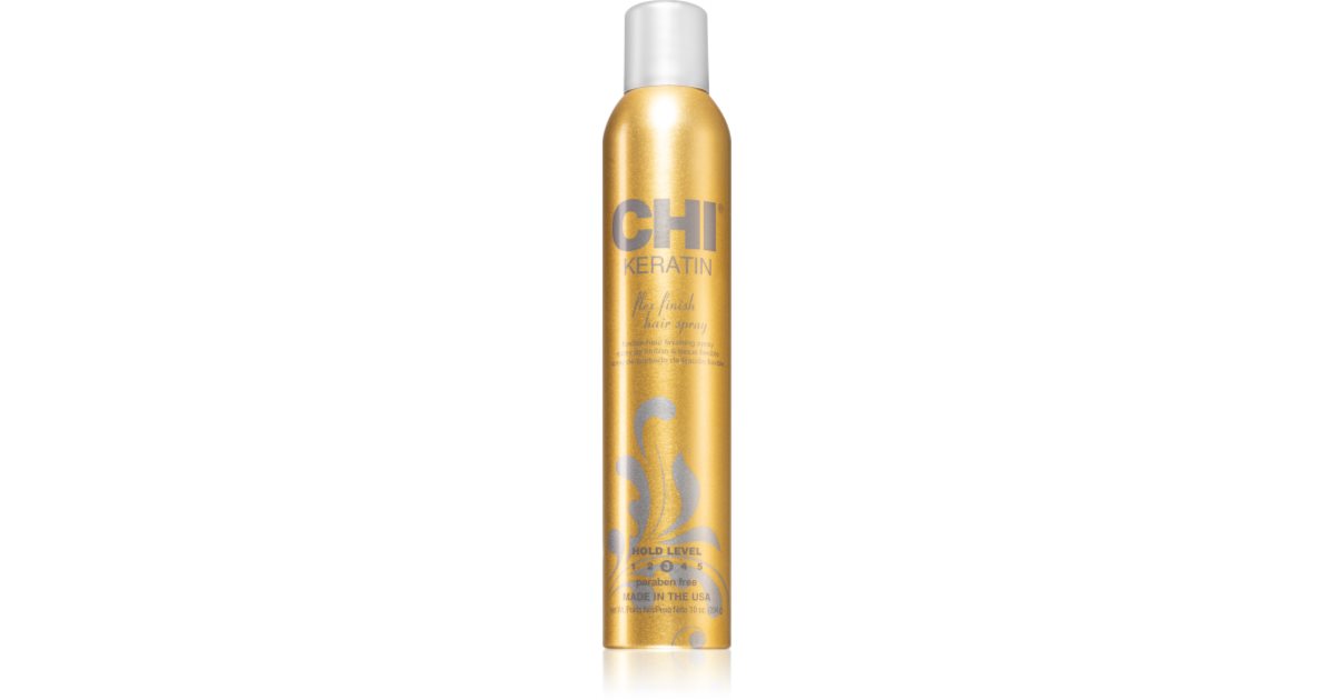 CHI Keratin Flex Finish laque cheveux à la kératine | notino.fr
