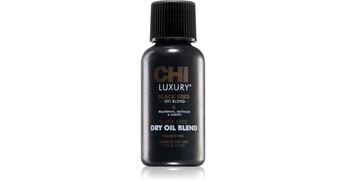 CHI Luxury Black Seed Oil Dry Oil Blend nourishing dry oil for hair ...
