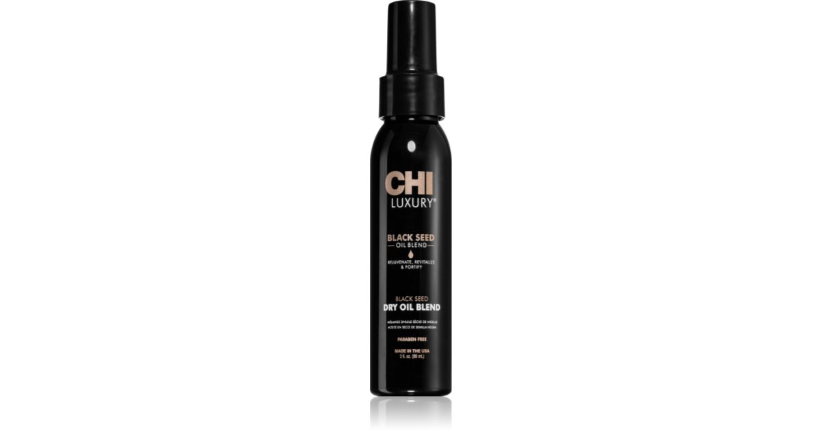 CHI Luxury Black Seed Oil Dry Oil Blend nourishing dry oil for hair ...